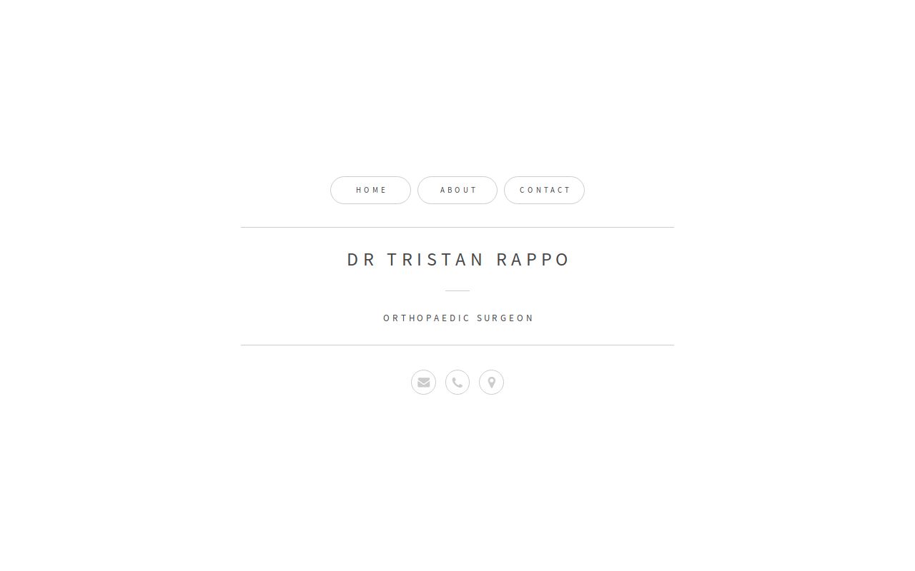 Dr Tristan Rappo